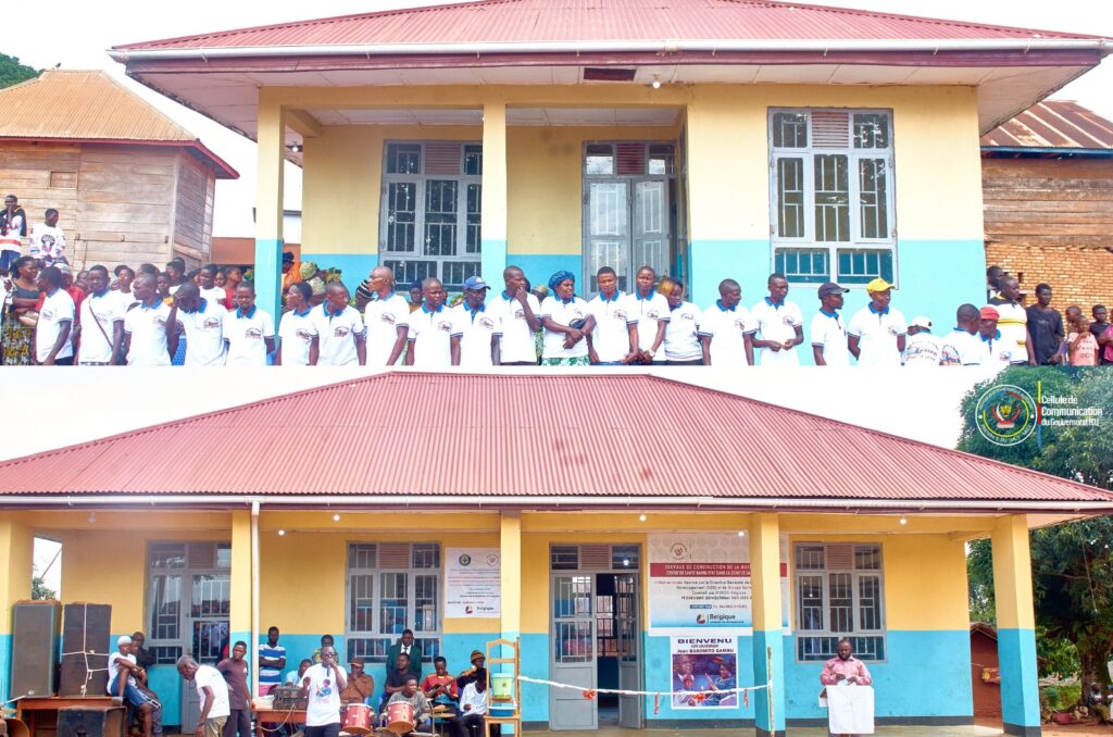 Wamba : le gouverneur Jean Bakomito inaugure la nouvelle maternité du ...
